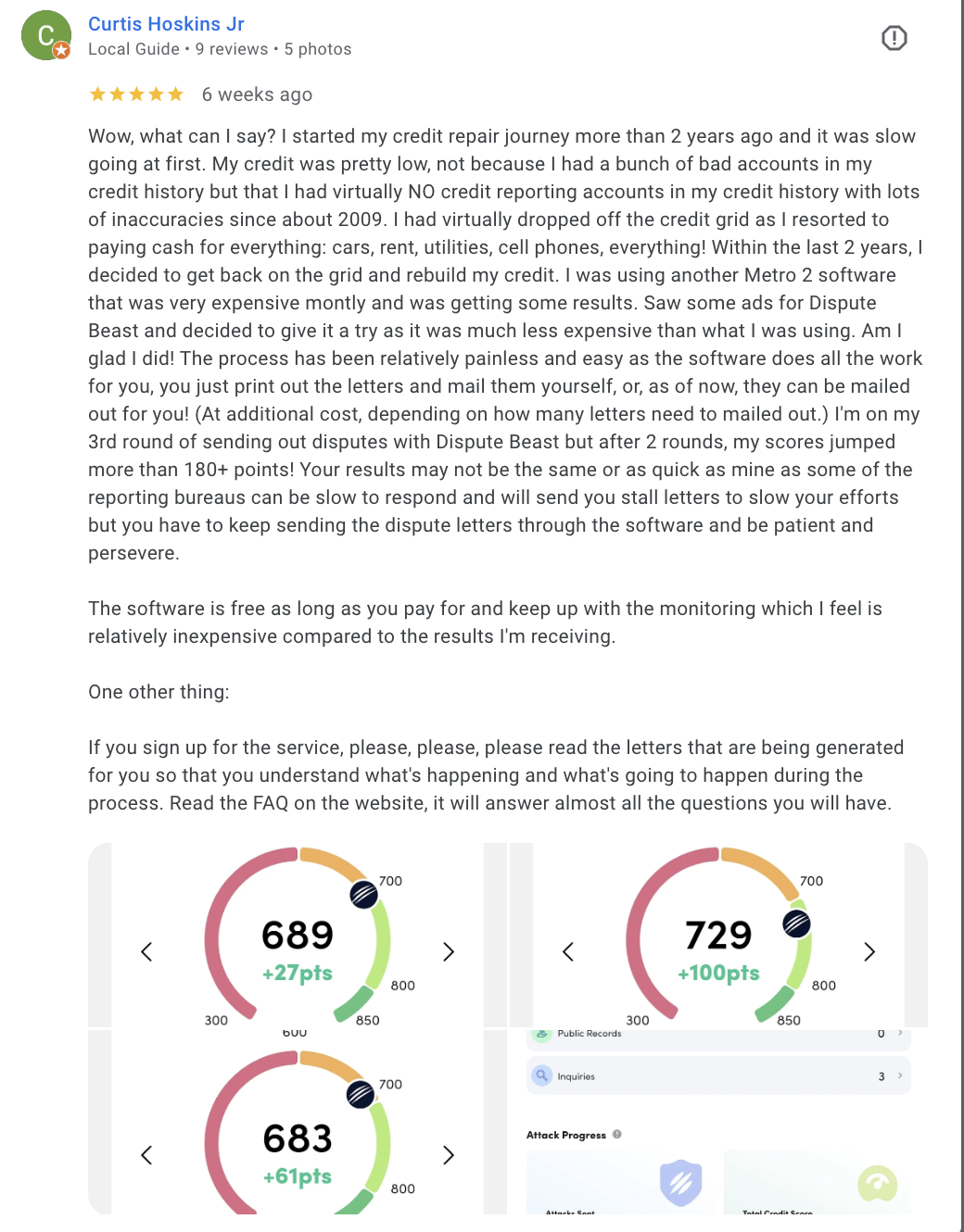 Dispute Beast Reviews: Real Customer Success Stories | Dispute Beast